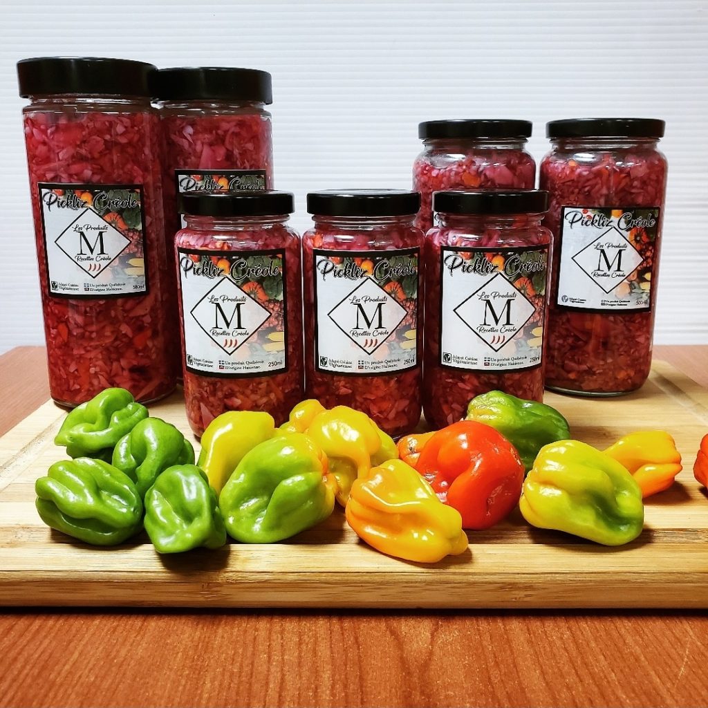 Pickliz créole intensité de piment fort- (1 pot de 500ml) – Les Produits M